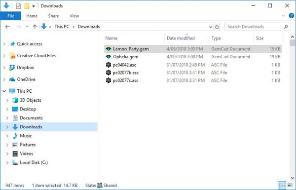 Downloading and Importing gem designs – Gem Cut Studio