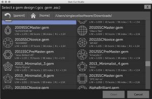 Downloading and Importing gem designs – Gem Cut Studio